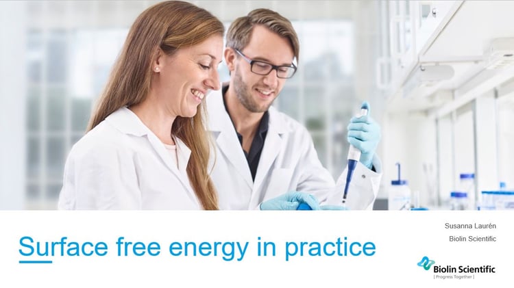 WBR: Surface free energy in practice