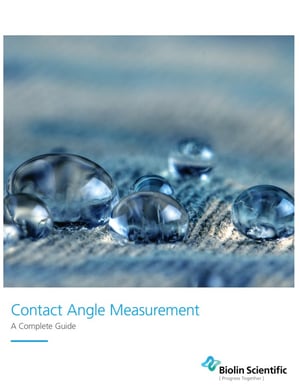 Download the complete guide of contact angle measurement